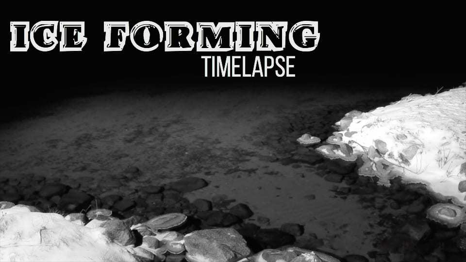 Incredible Timelapse Of Ice Forming On A Lake Angling Edge Buzz