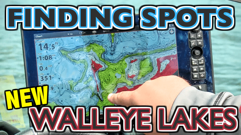Finding Walleyes On NEW Lakes (Map Study) Angling Edge Buzz