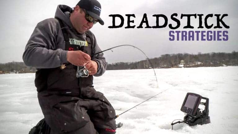 Deadstick Ice Fishing Tactics With Tony Roach Angling Edge Buzz