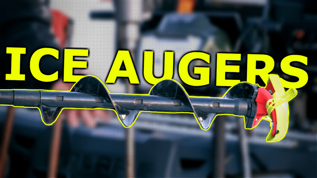 EXPERT Ice Auger Tips | ICE FISHING | ANGLING BUZZ