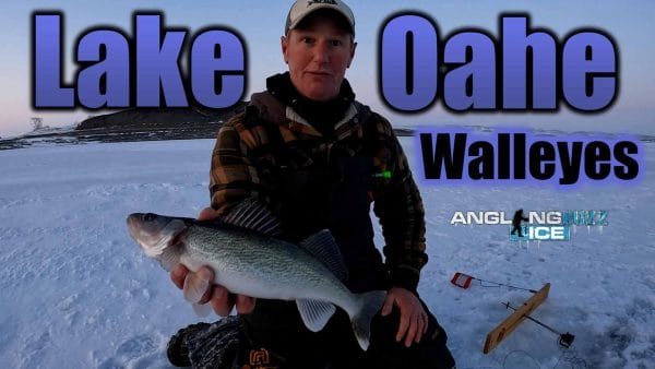 Ice Fishing Lake Oahe Walleyes Angling Edge Buzz