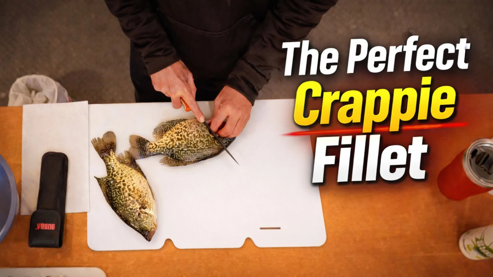 Crappie Cleaning 101: Get Perfect Boneless Fillets Every Time Angling ...