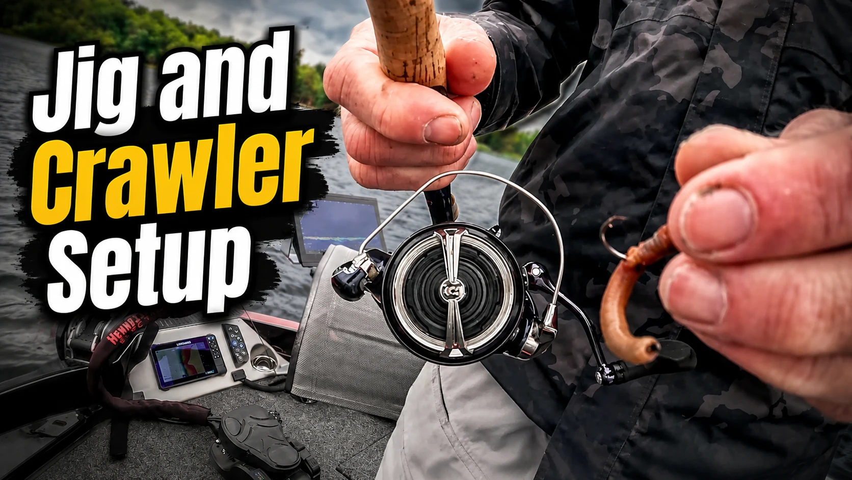 The Best Line And Reel Setup For Jig And Crawler Walleye Fishing ...